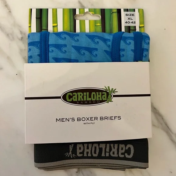 Cariloha | Underwear & Socks | Cariloha Bamboo Boxer Briefs Caribbean ...